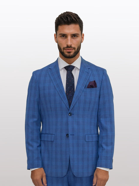 Royal Blue Suits, Tuxedos, and Separates – Tagged "Slim Fit"– Karako Suits